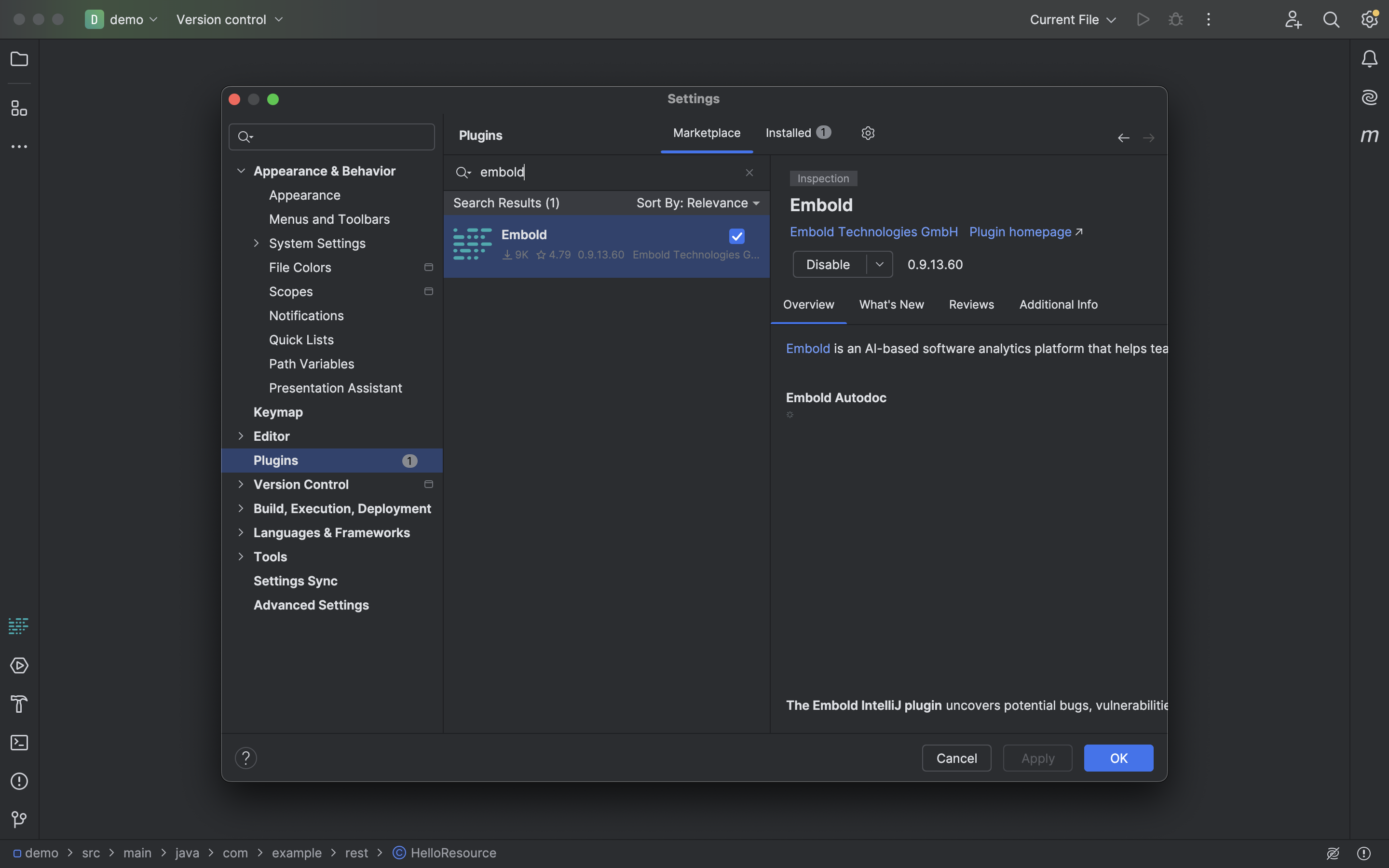 Installation steps (IntelliJ) – Code Quality Docs